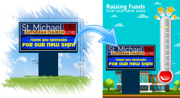 Ways to Raise Funds for a New Church Sign | Stewart Signs