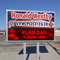 Outdoor Signs for VFW Posts | Stewart Signs