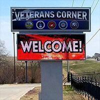 Civic Signs - LED Signs and Letter Signs for Organizations | Stewart Signs